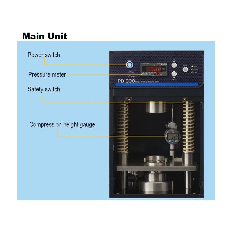 Automatic Powder Resistivity Analyzer: MCP-PD600 | Nittoseiko Analytech