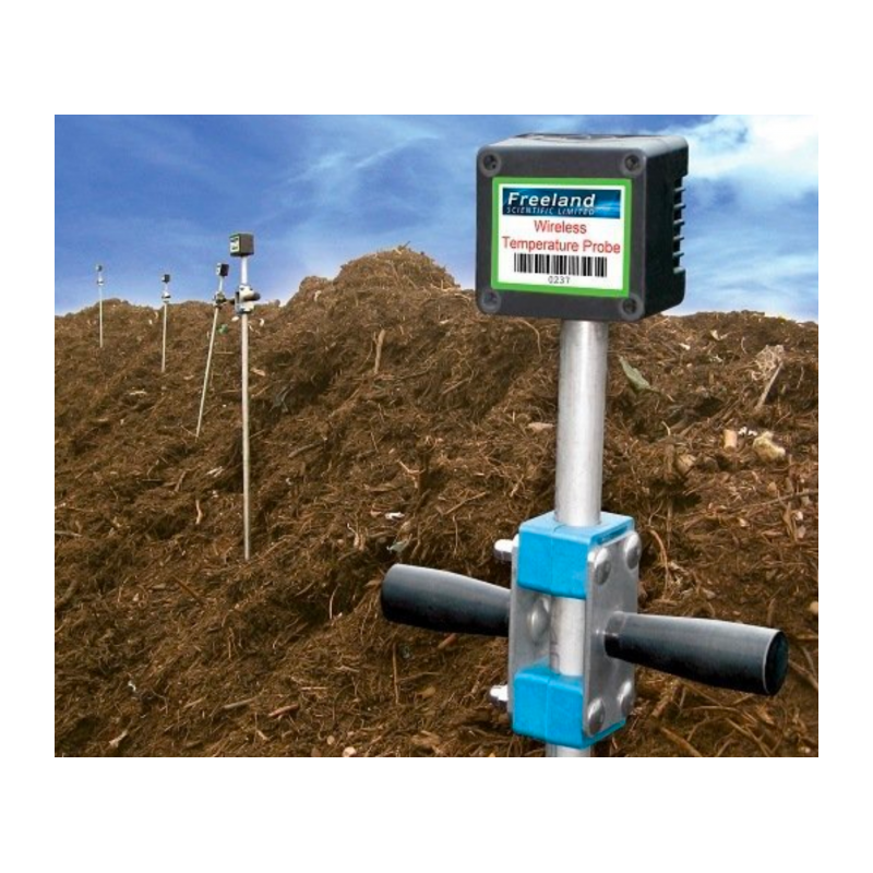 Wireless temperature probe for compost and waste: SmarTprobe | Freeland