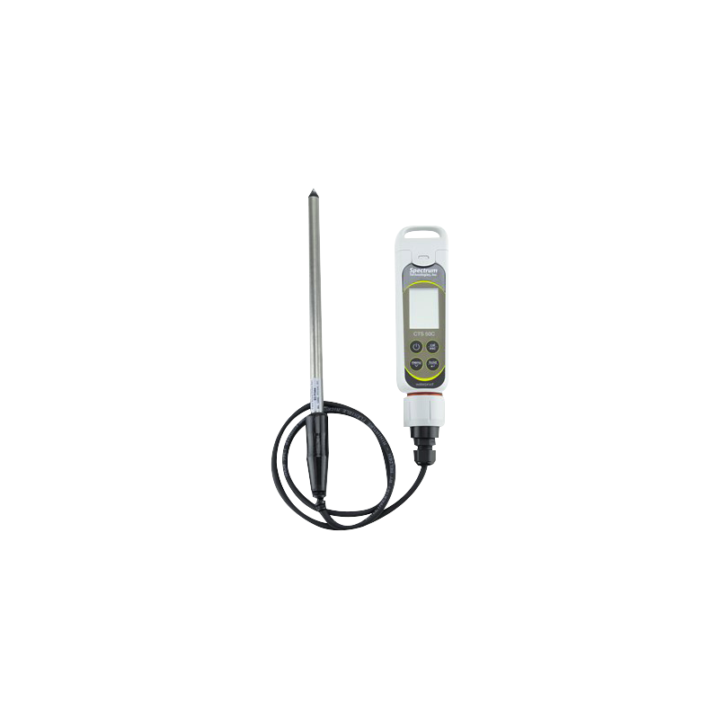 Portable Soil Conductivity and Temperature Tester: EC Meter | Spectrum ...