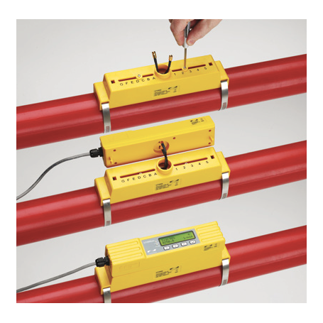 Fixed Ultrasonic Flow Meter: U1000 MKII FM (with universal pipe guide ...